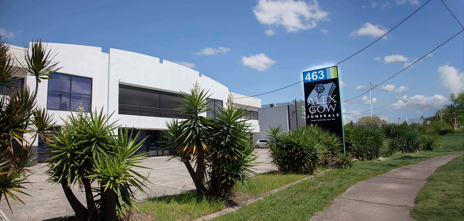 Alex Gow Funerals head office have moved to 463 Newman Road, Geebung